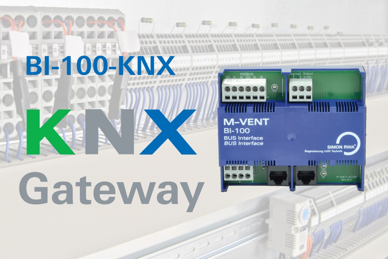 BI-100-KNX - New BUS Interface with KNX - EasyBlog - SIMON PROtec ...